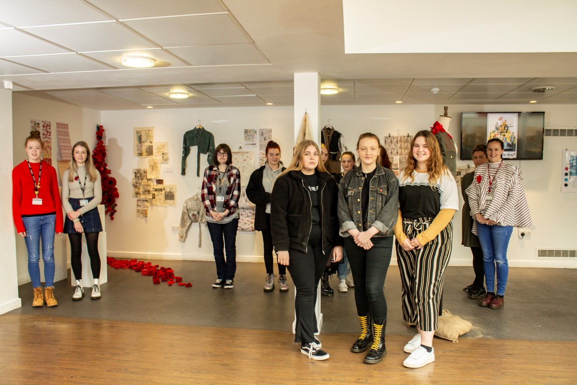 Students and staff use creative talents to mark WW1 centenary - The ...