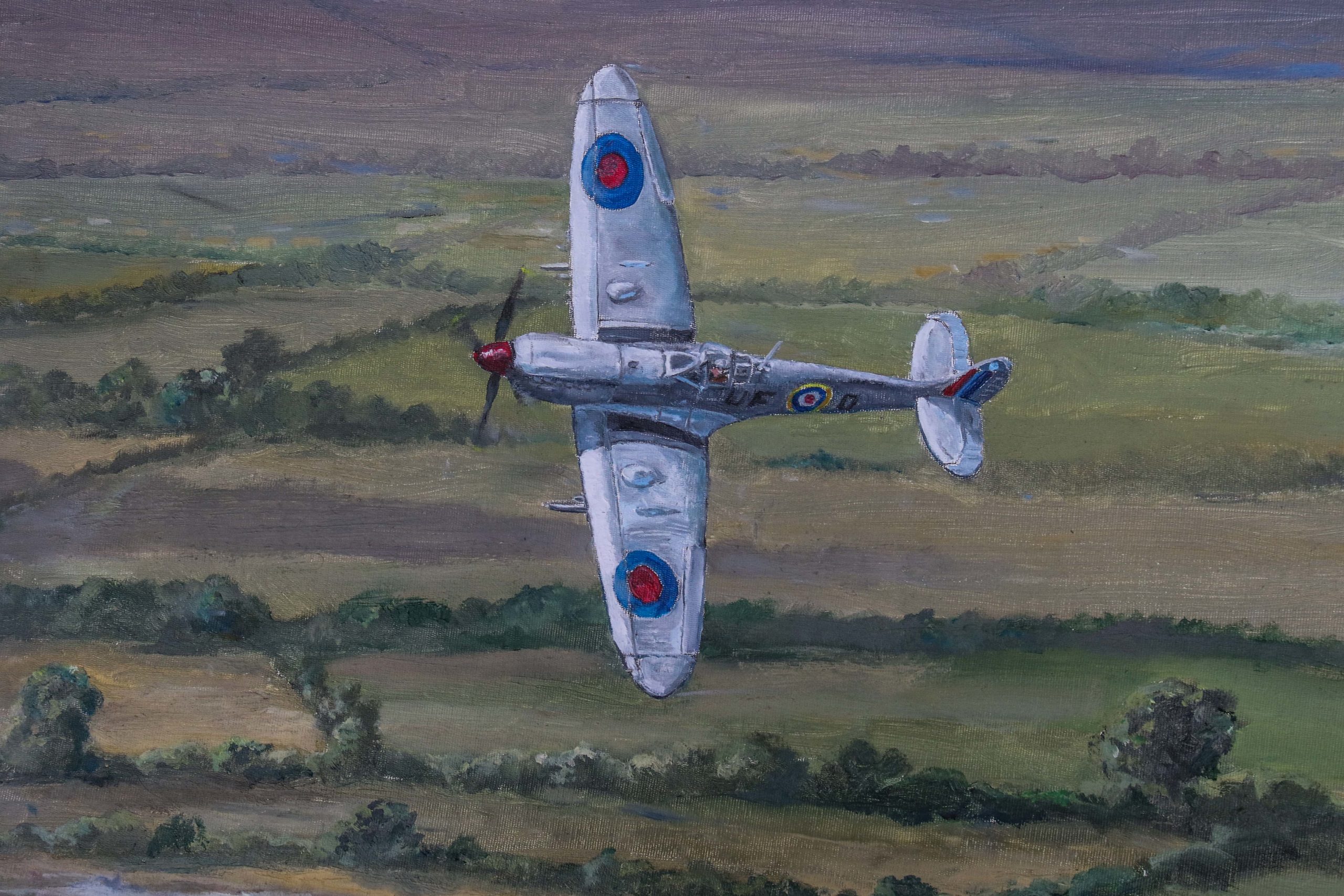 David Pye Exhibition: Spitfires over the Eston Hills - The Northern ...