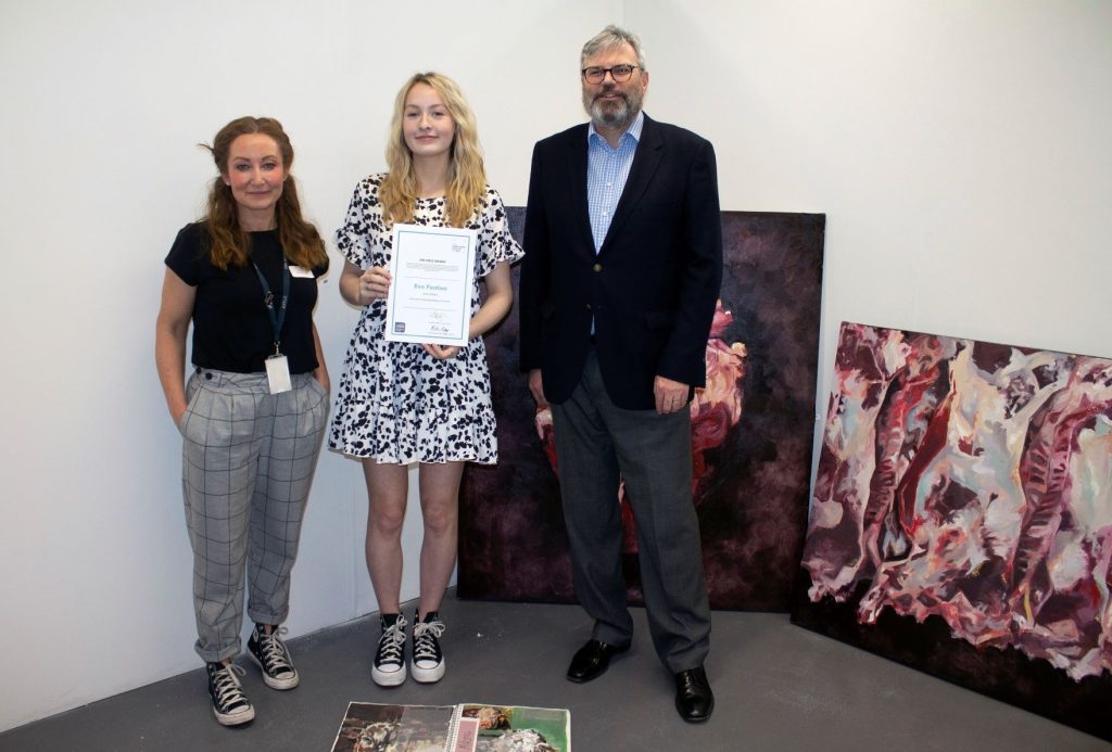 Meet our 2022 Award Winners – Eve Fenton, UAL Extended Diploma Fine Art ...