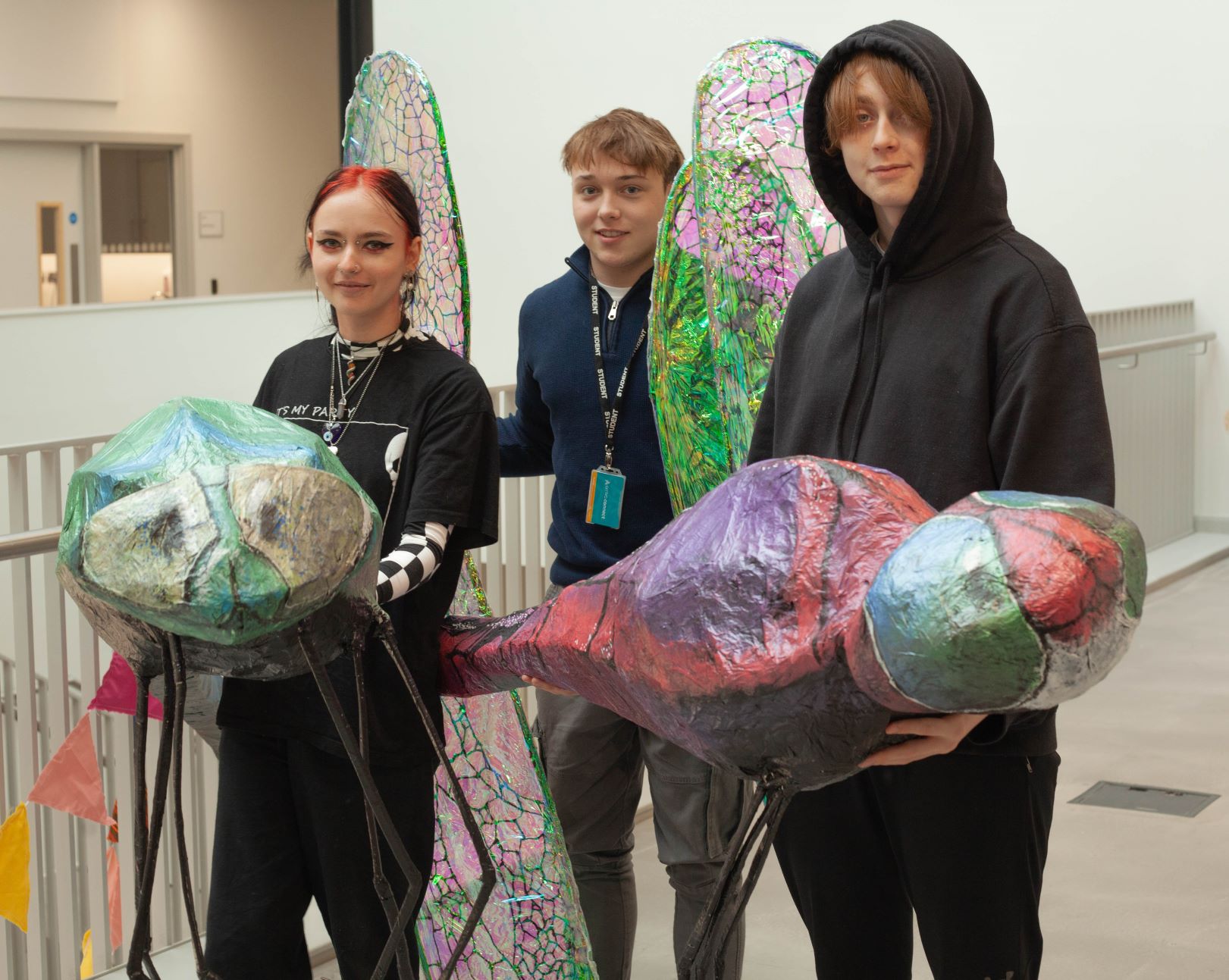Middlesbrough art and design students make mythical beasts for ...
